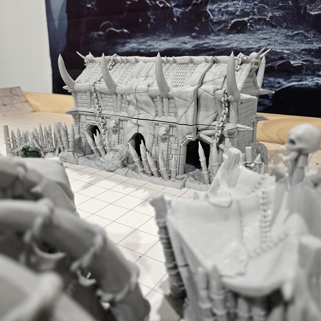 Orc Encampment Set: Medieval Fantasy Warfare Diorama - Etsy