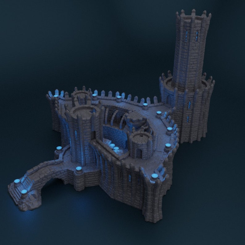 Wizard Academy Castle, Wizard Castle, Magic Terrain, Magic School ...