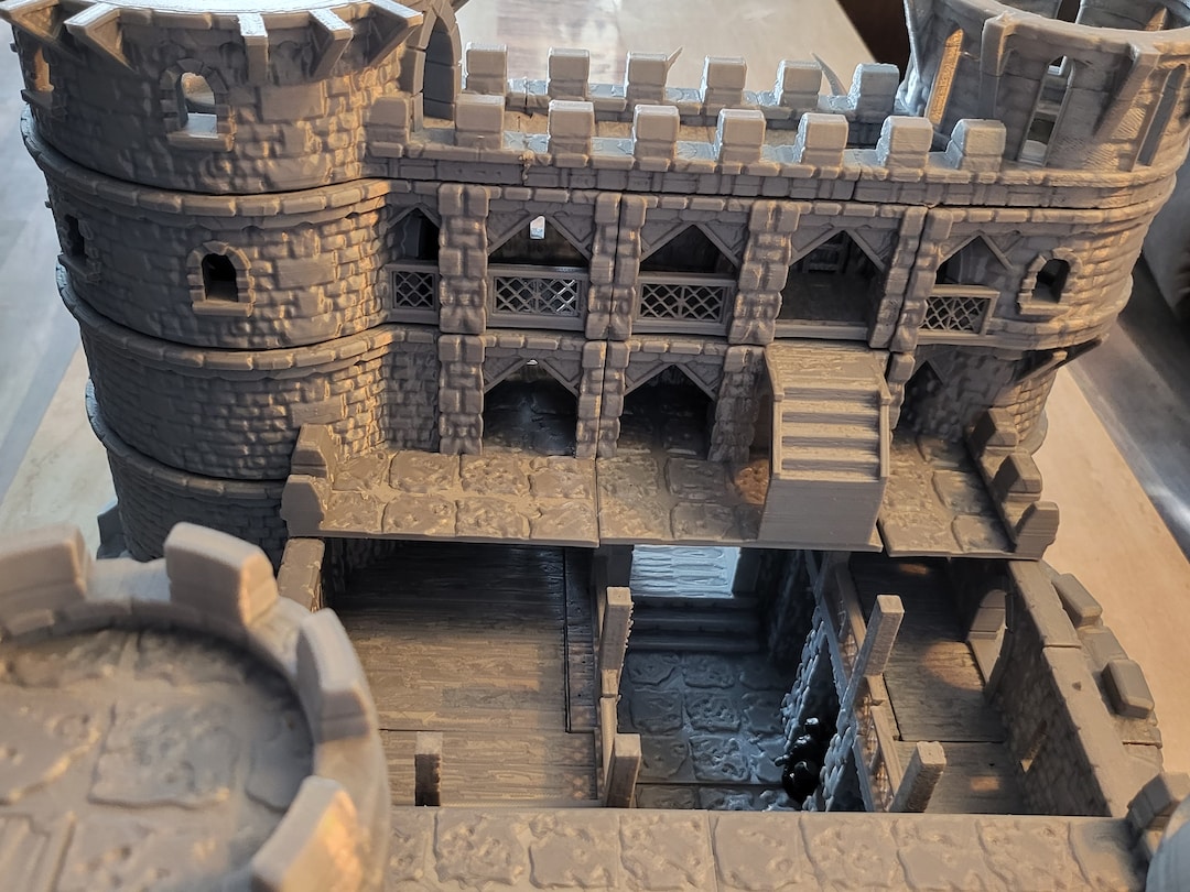 The Dark Castle 28mm Scale - - Dungeons and Dragons - 28mm Terrain ...