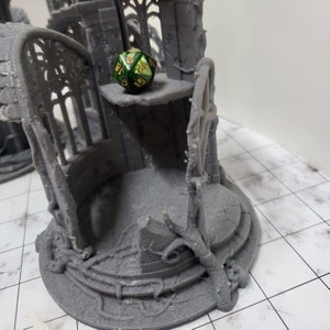 Ruined Elven Watchtower for Dnd, Pathfinder, and Wargaming - Etsy