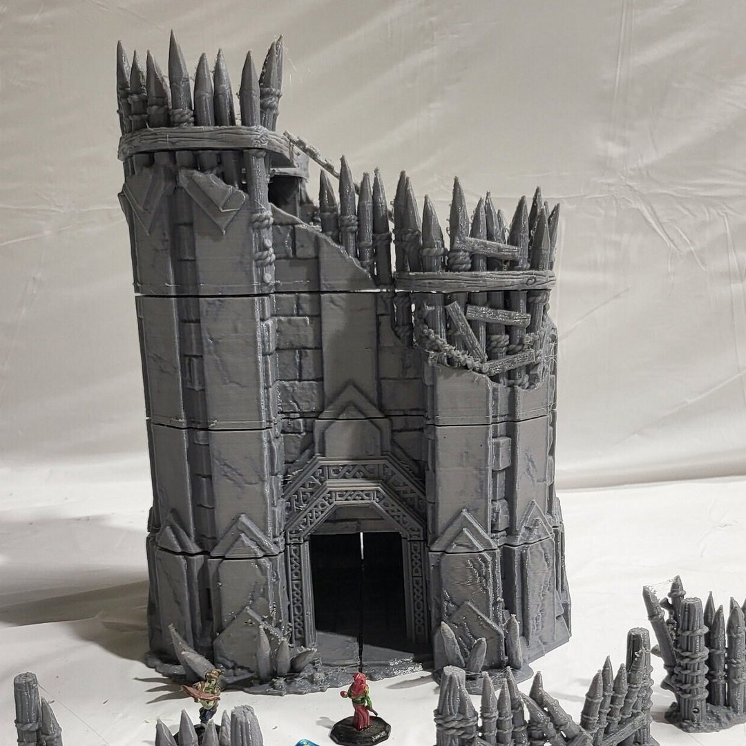Orc Tower Keep, Orc Tower Watch, Orc Tower, Dungeons and Dragons - Etsy