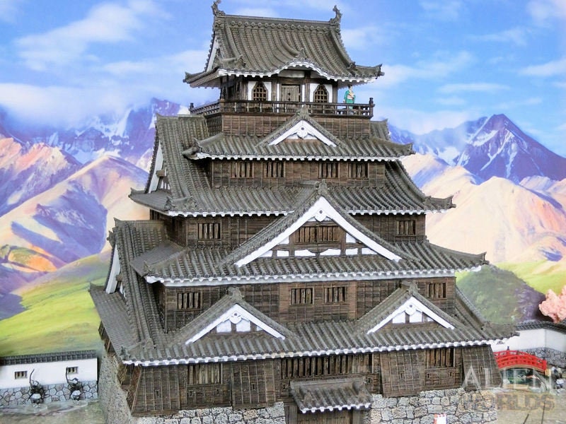 Samurai Castle Massive 5-level Castle Fuedal Japan Emperor - Etsy