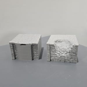 30 Piece Quay Wall & Dock System Set, Ancrabourg Cobblestone Streets ...