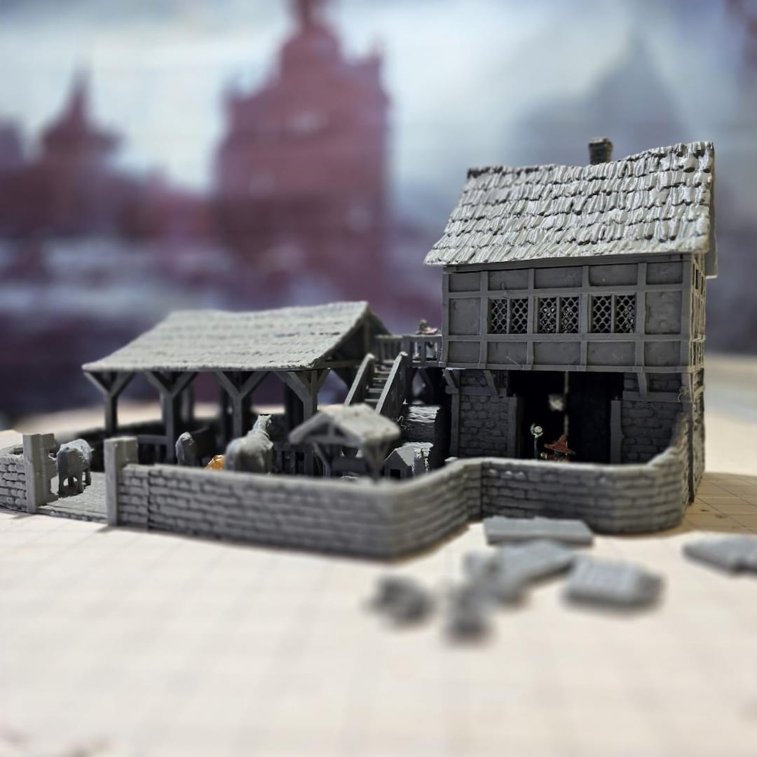 Medieval Dairy Farm: Rustic Countryside Homestead - Ideal for ...