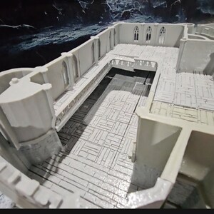 Castle Dracul Manor 28mm for Tabletop Wargaming - Vampire Residence ...