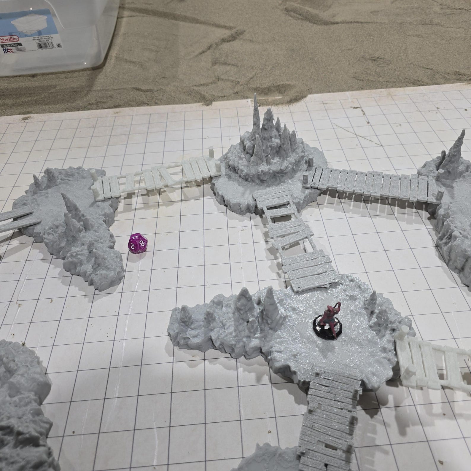 Cavern Set, Raised Cavern Set, Cavern Floor Setting, Cavern Terrain ...
