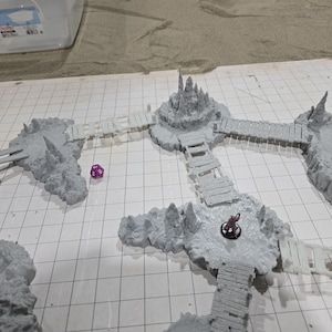 Cavern Set, Raised Cavern Set, Cavern Floor Setting, Cavern Terrain ...