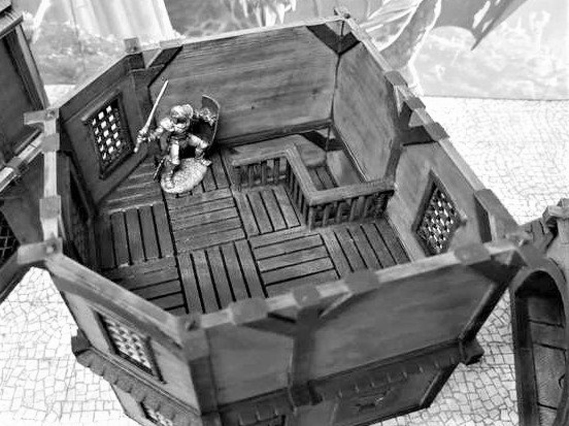 Enchanted House, Powerful Wizard, Mage House, 28mm Scale, , Dungeons ...