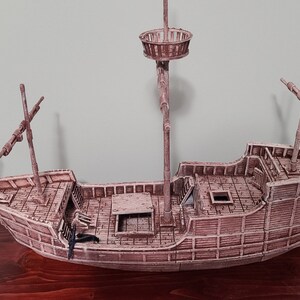 Merchant Trading Ship - Cargo Ship, Sailboat, Galleon, Dungeons and ...
