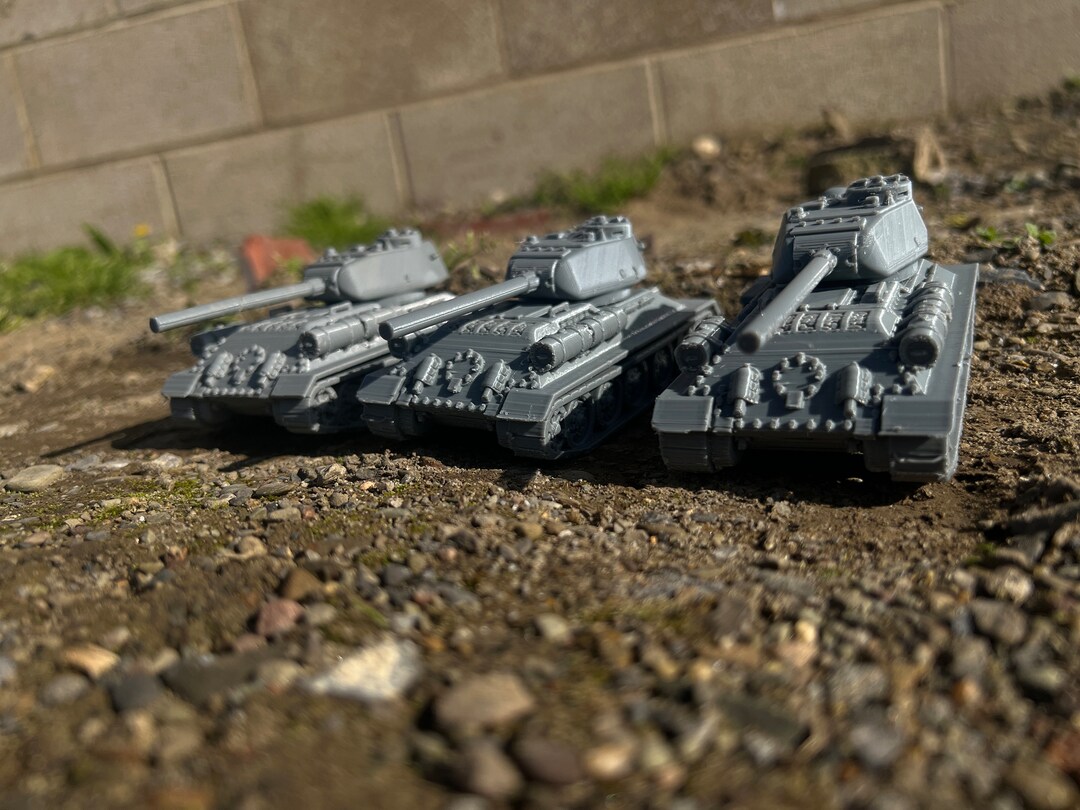 Soviet Army WW2 Set, T-34-85-1944, T-34-57-1943, IS-1, Soviet Era, Post ...