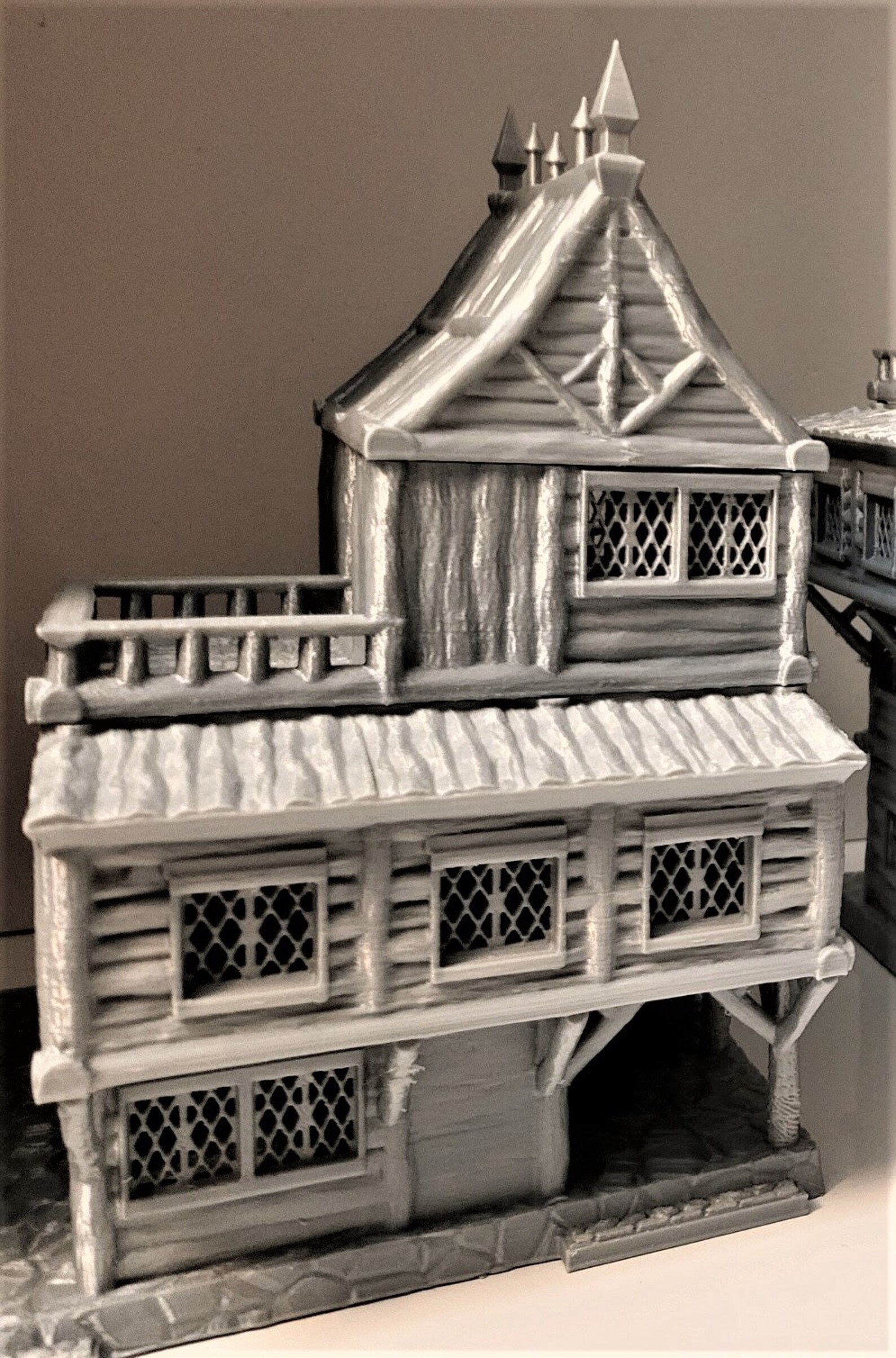 Slum House 1 - Slum Neighborhood - 28mm Scale Slums House - - Dungeons ...