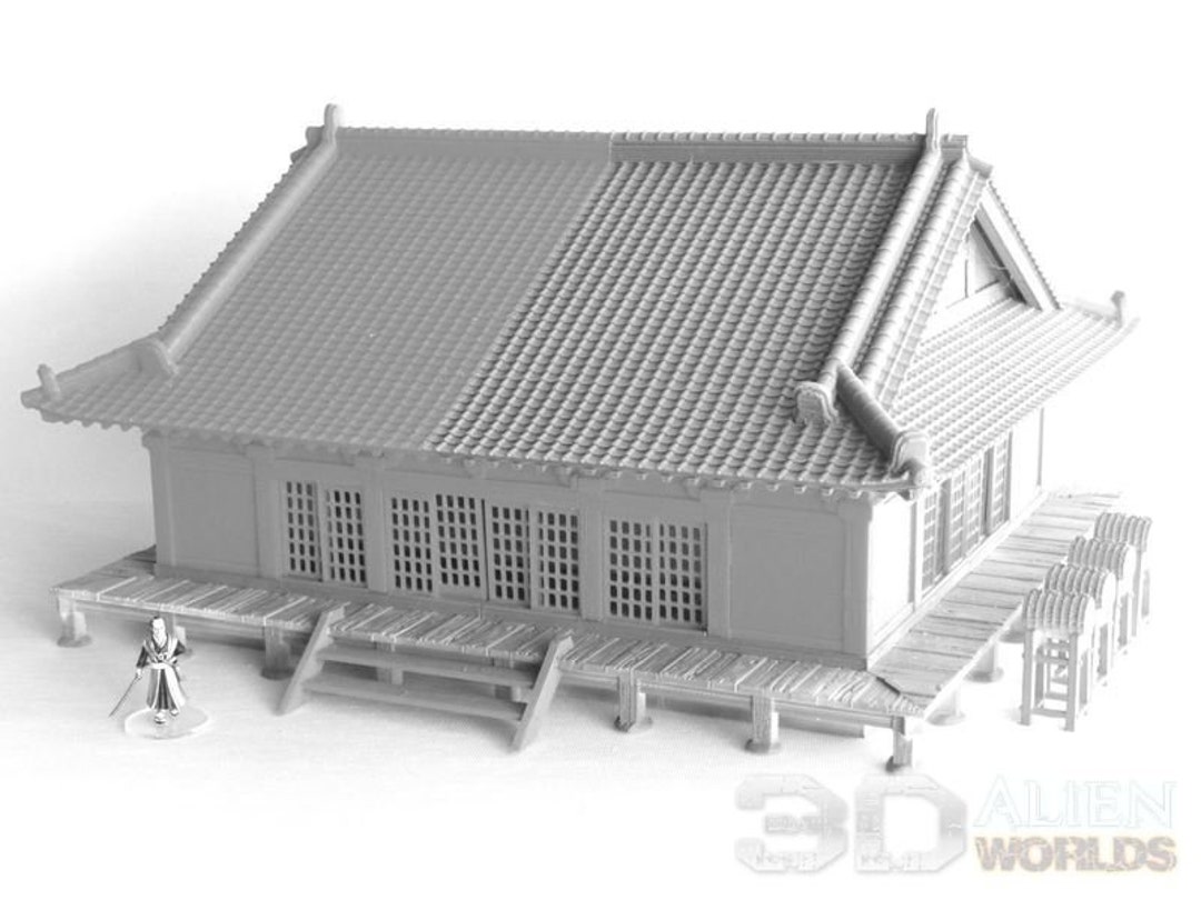 Samurai Dojo, Martial Arts Training, Dungeons and Dragons, , 28mm ...