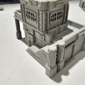 2 Story Outpost Neo City, Outpost, Building#2, , Industrial, Sci-fi ...