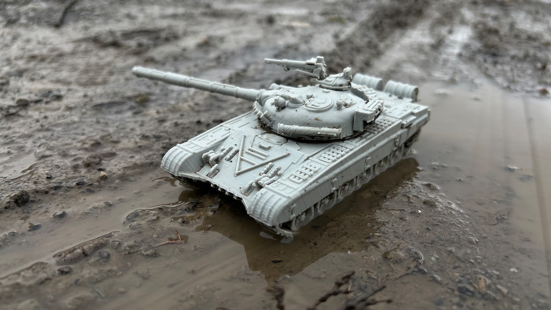 T-72 A Tank, Moveable Turrets, Modern Warfare, Tanks, Gun Turrets, - Etsy