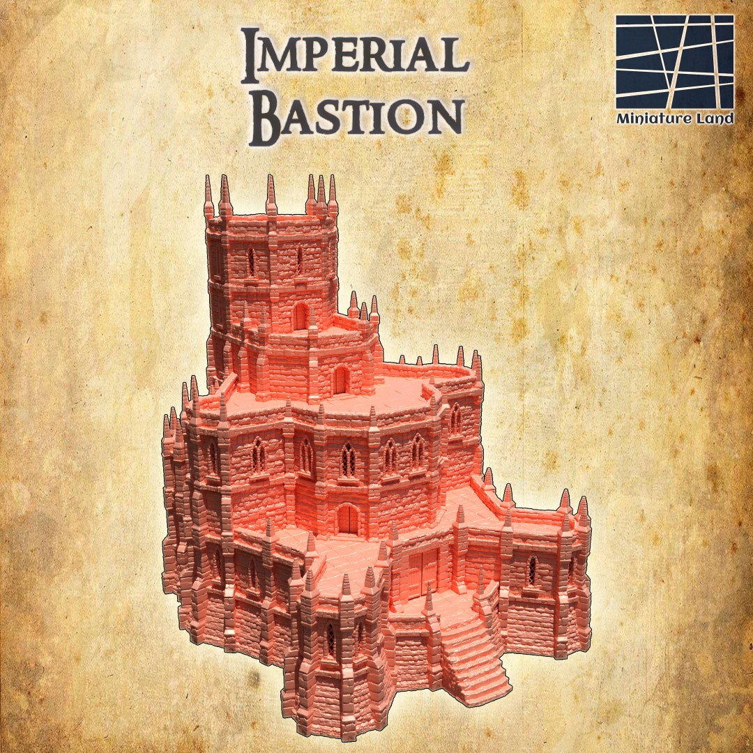 15mm Imperial Bastion, Imperial Keep, Castle Keep - Etsy