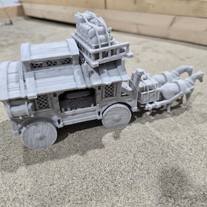 Nomad Merchant Wagon: Medieval Era - Portable Marketplace - Ideal for ...