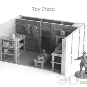 Samurai Toy Shop: Edo Period Retail Store - Etsy