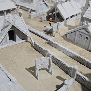 Viking Seaside Village, Viking Village Set, Village Set - Etsy