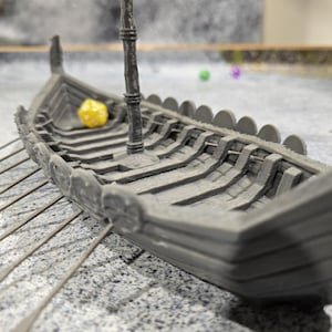 Viking Long Ship: Medieval Era Sailing Vessel Perfect for Historical ...