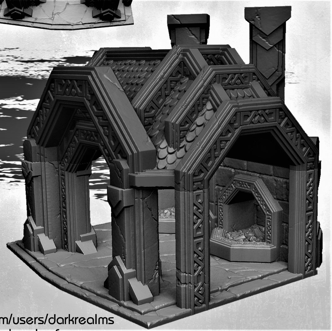Dwarven Forge - Dark Realms 28mm Scale - - Dungeons and Dragons - 28mm ...