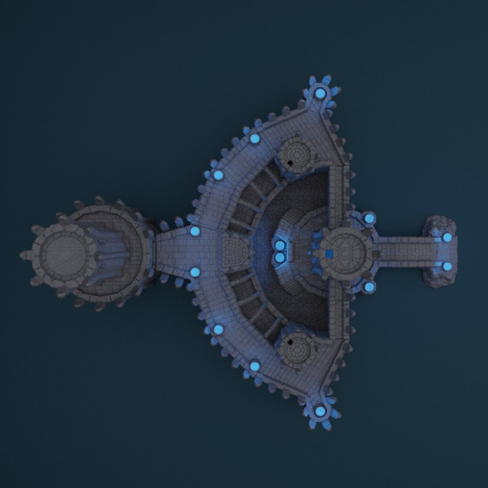 Wizard Academy Castle Wizard Castle Magic Terrain Magic - Etsy