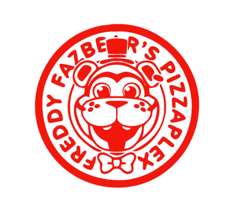 FNAF Pizza Logo Add On - Etsy
