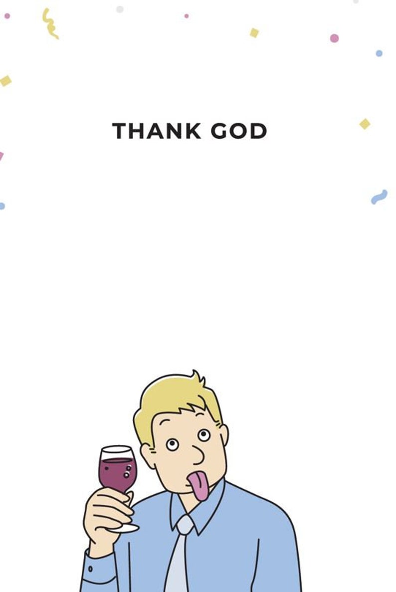 Last Day at Work Card or Notadult Humor Funny Card Novelty | Etsy