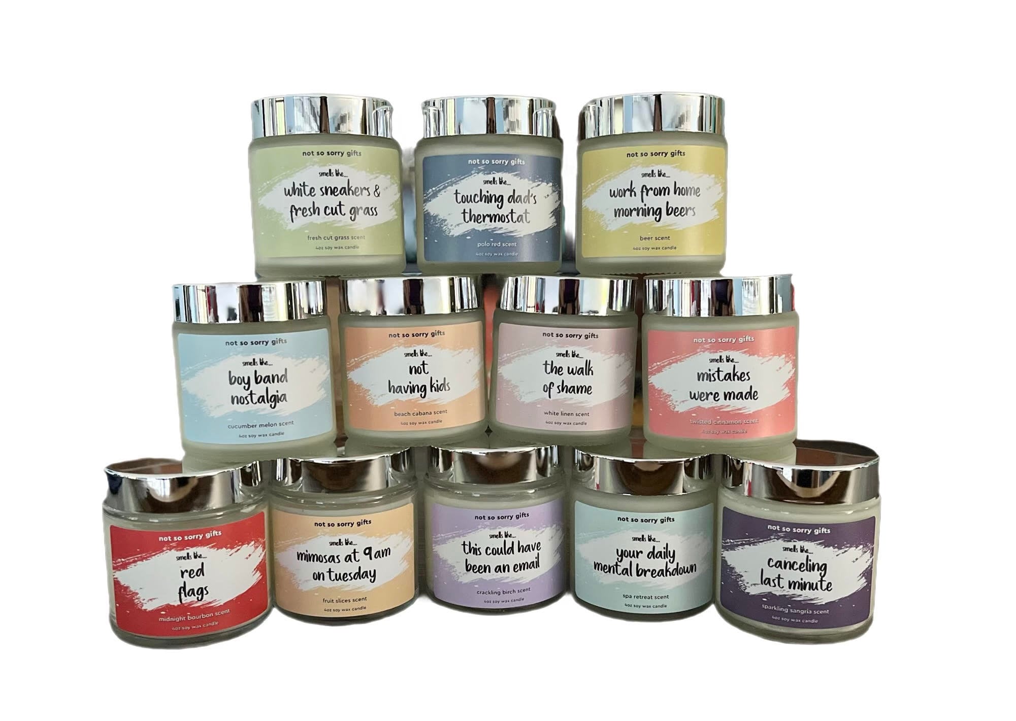 NEW 4 Oz Candles (single)-adult Humor, Funny Candle, Novelty Candle ...