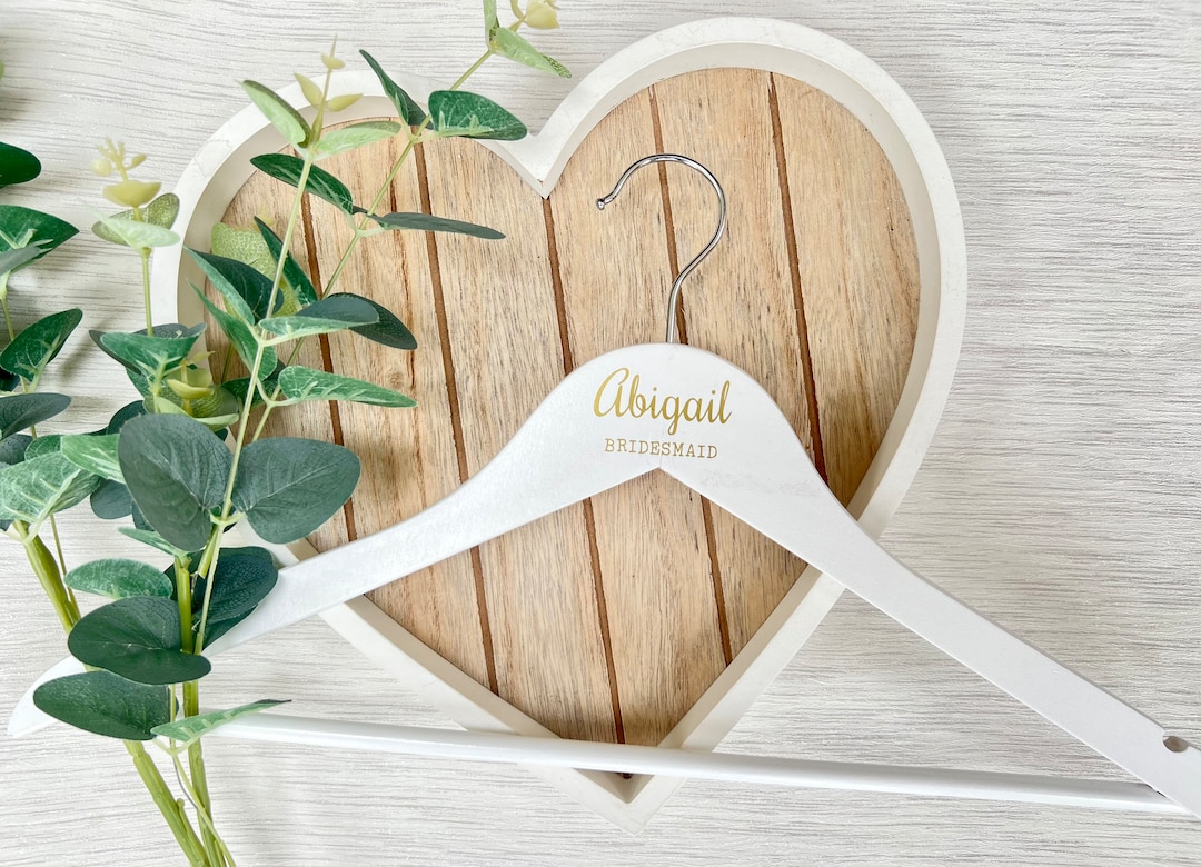 Handwritten Sticker, Wedding Hanger Sticker, 1x Name/date/role, DIY ...