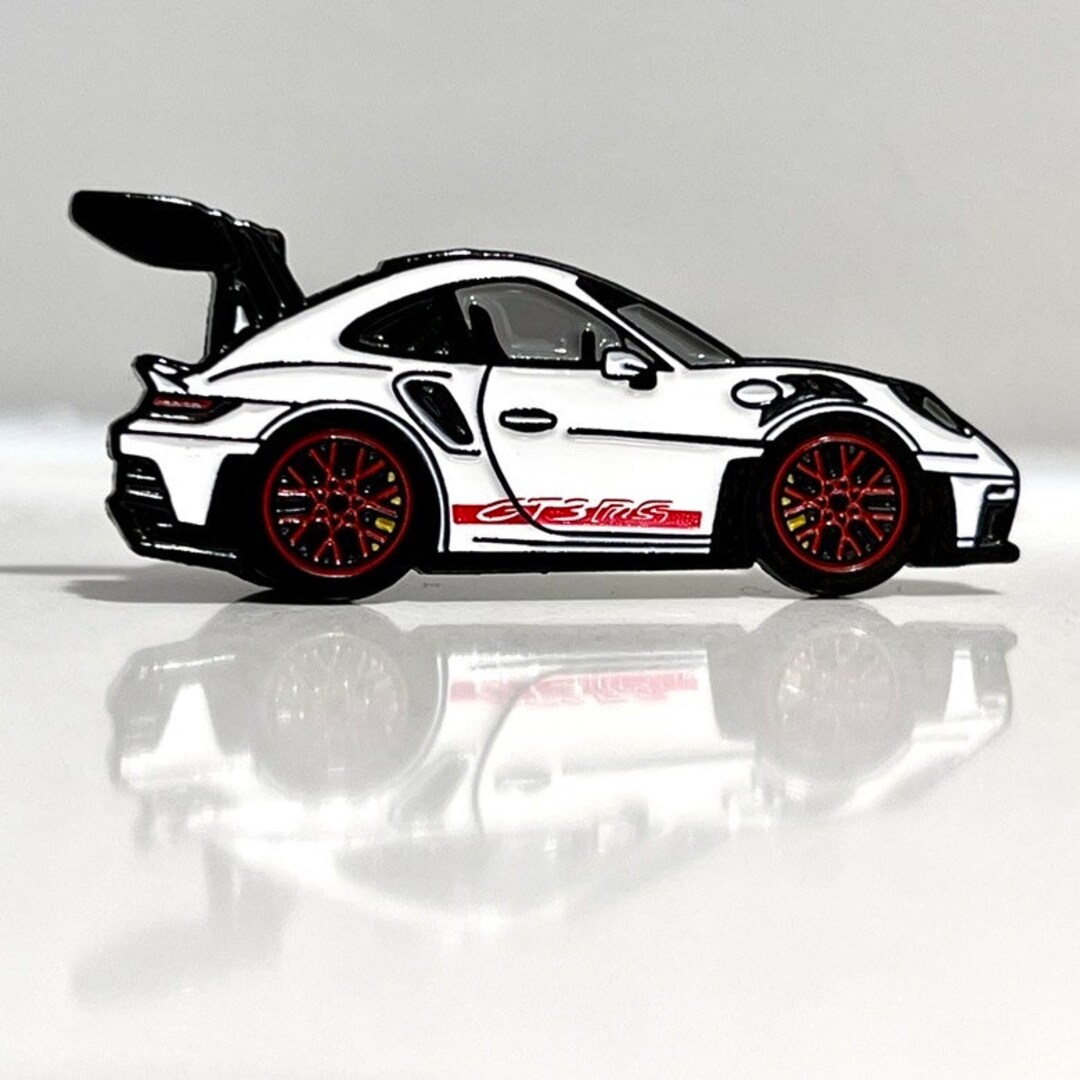 Porsche 911 GT3RS 992 Enamel Car Pin - Etsy