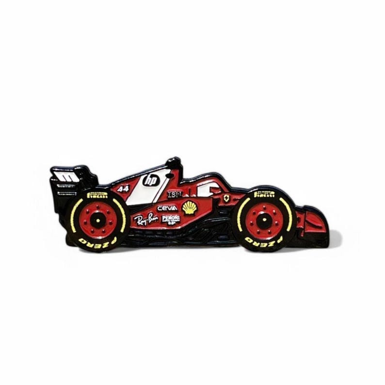 Ferrari SF-25 Formula 1 Car for 2025 - Enamel Pin Badge Collectable - Etsy