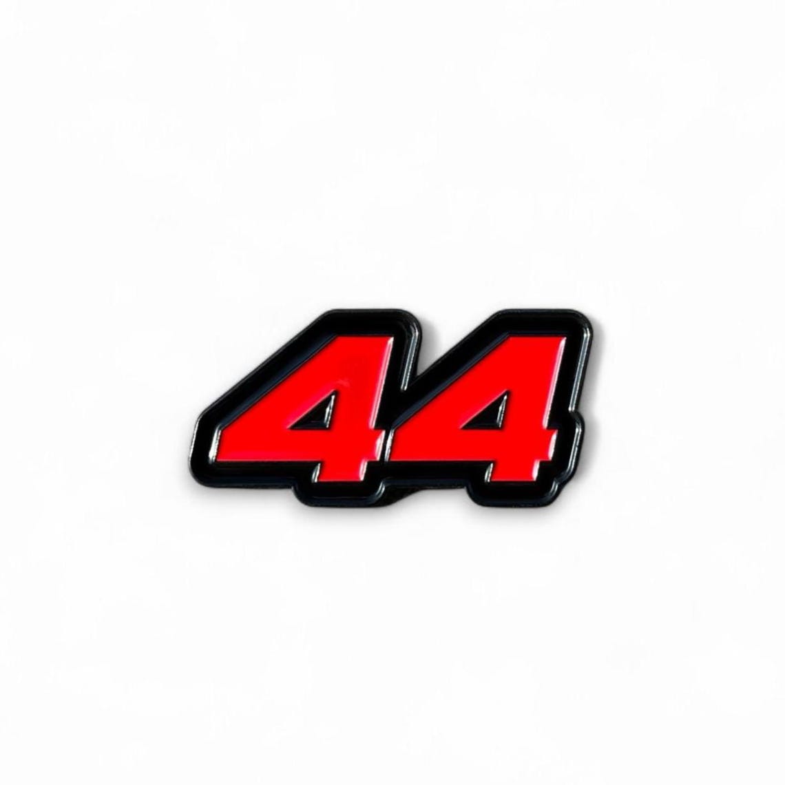 Lewis Hamilton Number 44 Enamel Pin Badge (red) - 2025 Ferrari F1 ...