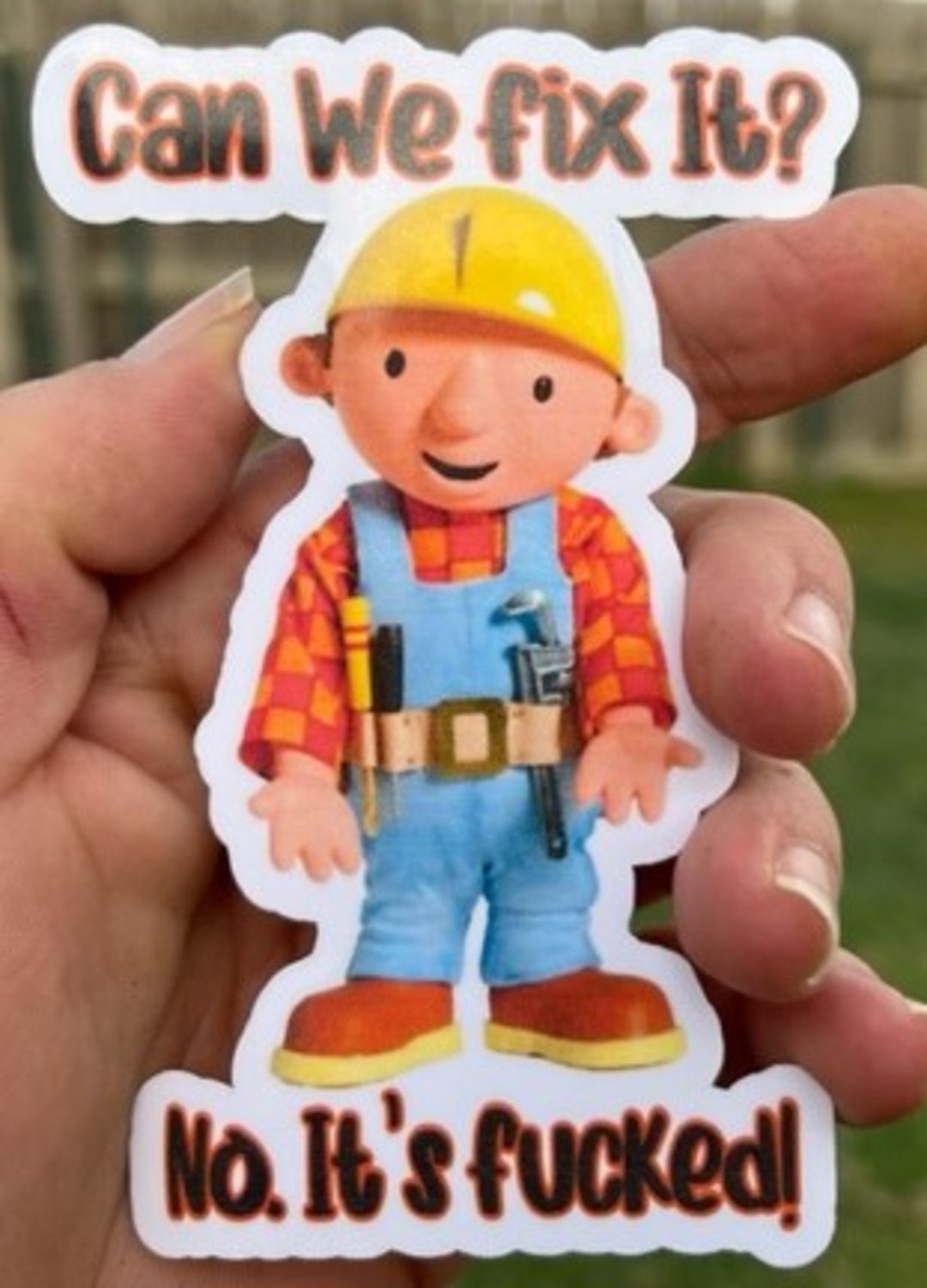 Bob the Builder can We Build It No. It's - Etsy