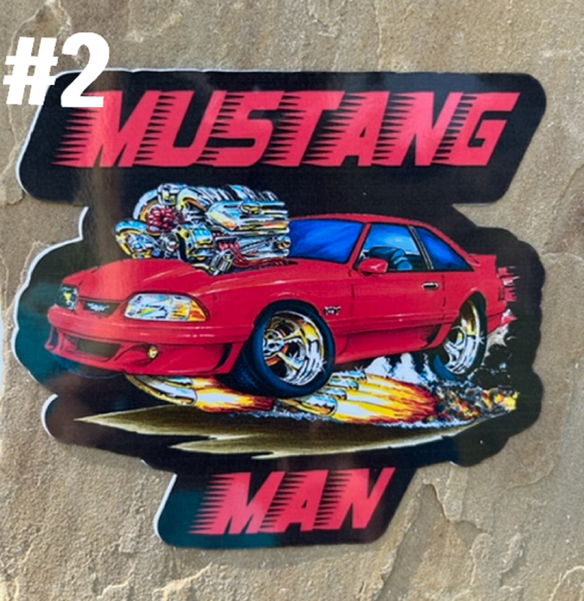 Personalized Ford Mustang Sticker/decal - Etsy