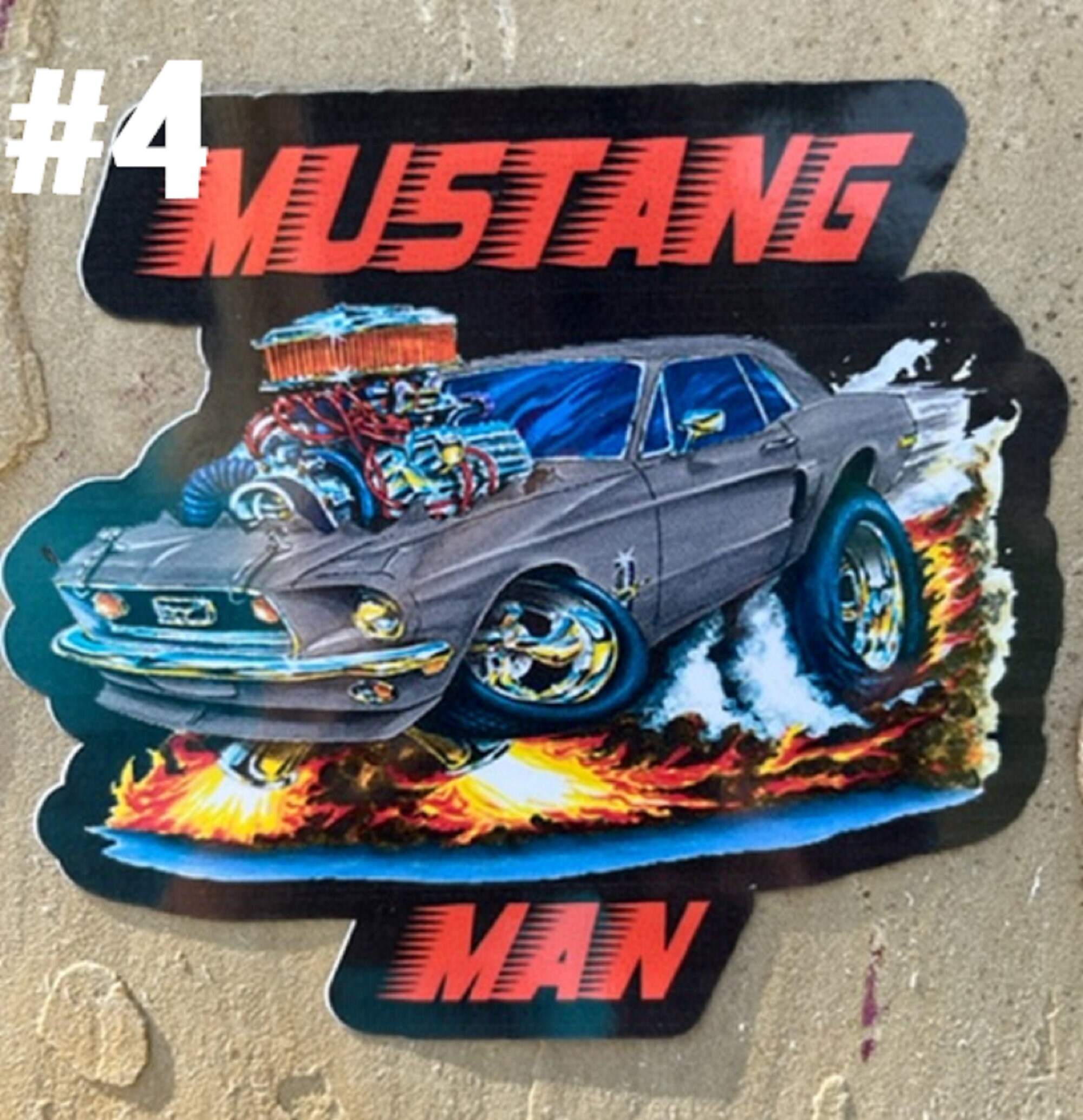 Personalized Ford Mustang Sticker/decal - Etsy
