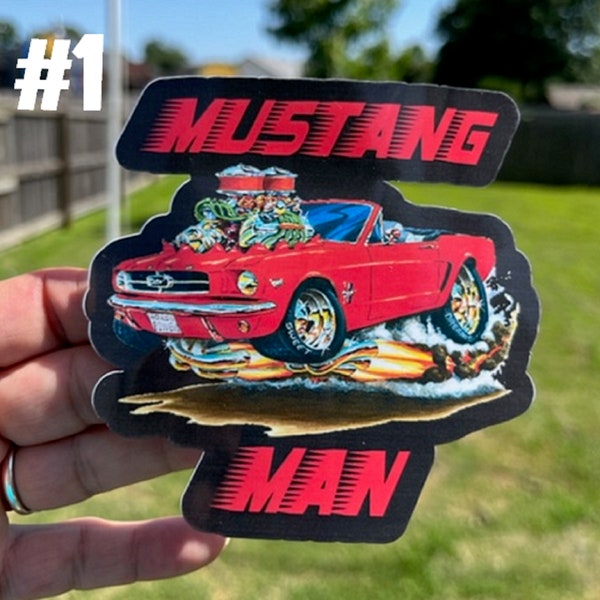 Mustang Hood Decal - Etsy