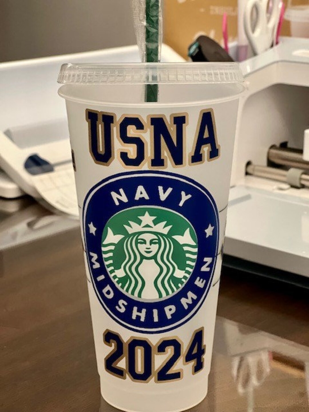 United States Naval Academy - USNA Starbucks Cup - Etsy