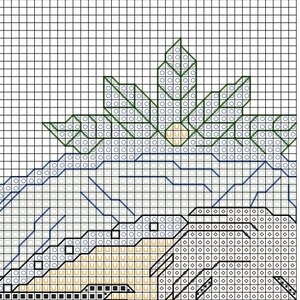 The Jungle Book Cross Stitch Pattern, Mowgli and Baloo (digital ...
