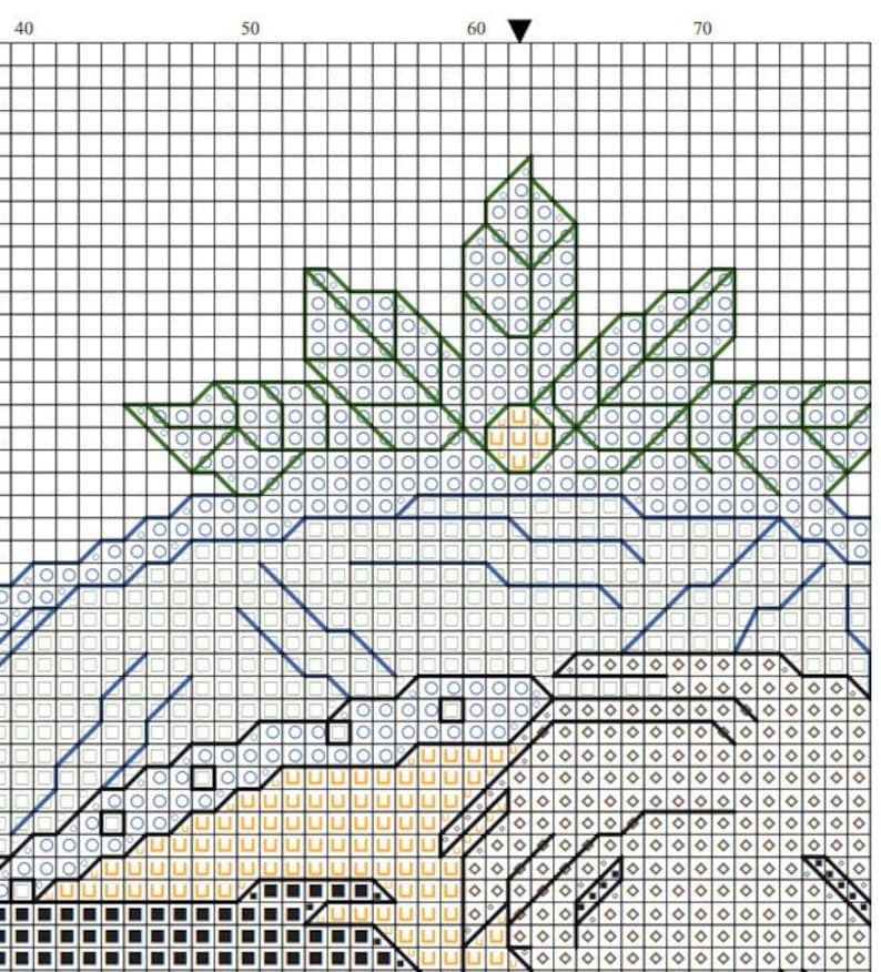 The Jungle Book Cross Stitch Pattern, Mowgli and Baloo (digital ...