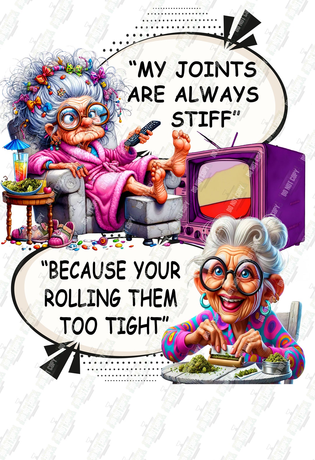 Stoner Design, Old Ladies, 420 PNG, Weed Lover Art, Cannabis Design ...