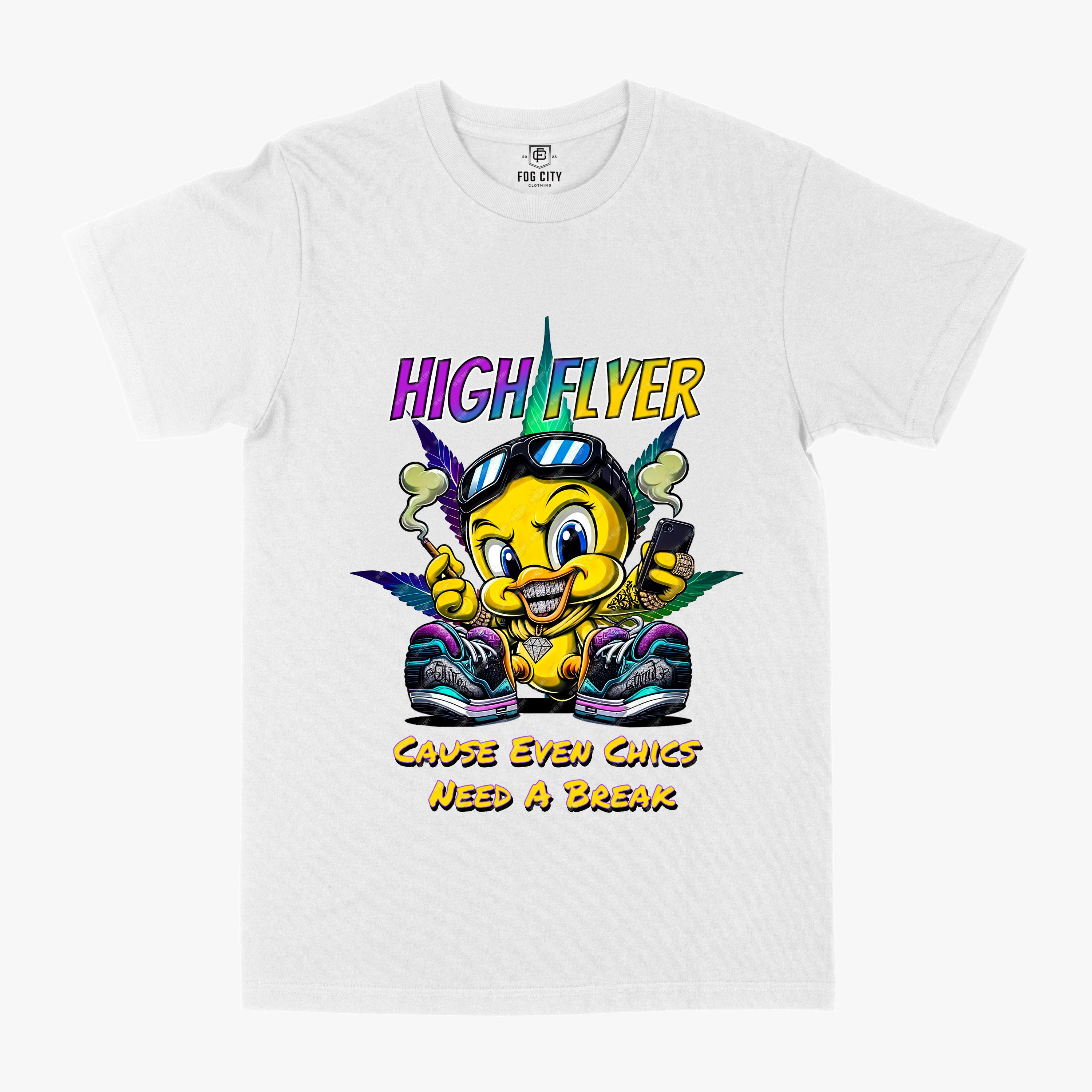 High Flyer Chic PNG. Cute Cartoon Chic Graphic. Chill Chick PNG - Etsy