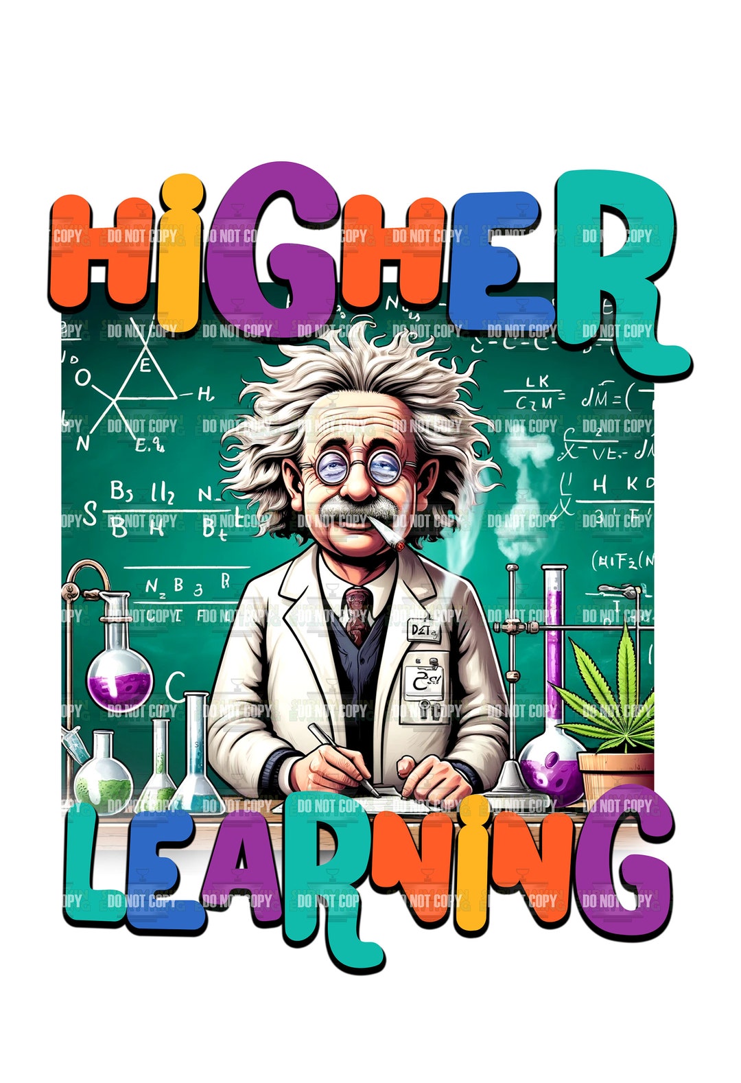 Stoner Design, Higher Learning, 420 PNG, Weed Lover Art, Cannabis ...