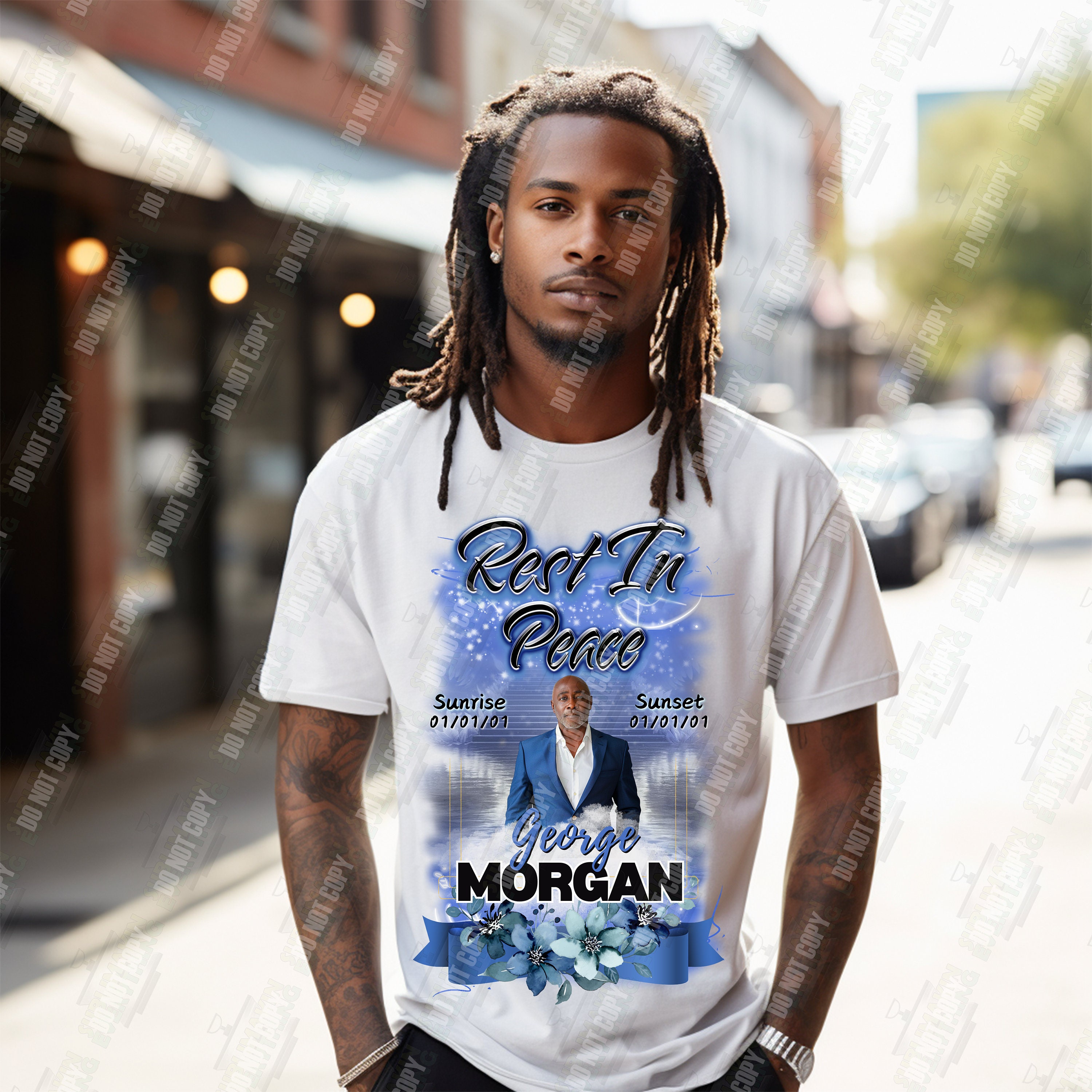 Rest in Peace Editable Canva Template | Instant Download | Customizable ...