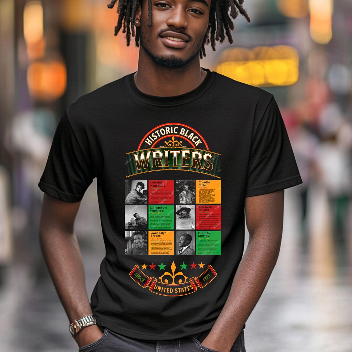 Historic Black Writers PNG| Inspirational African American Literature ...