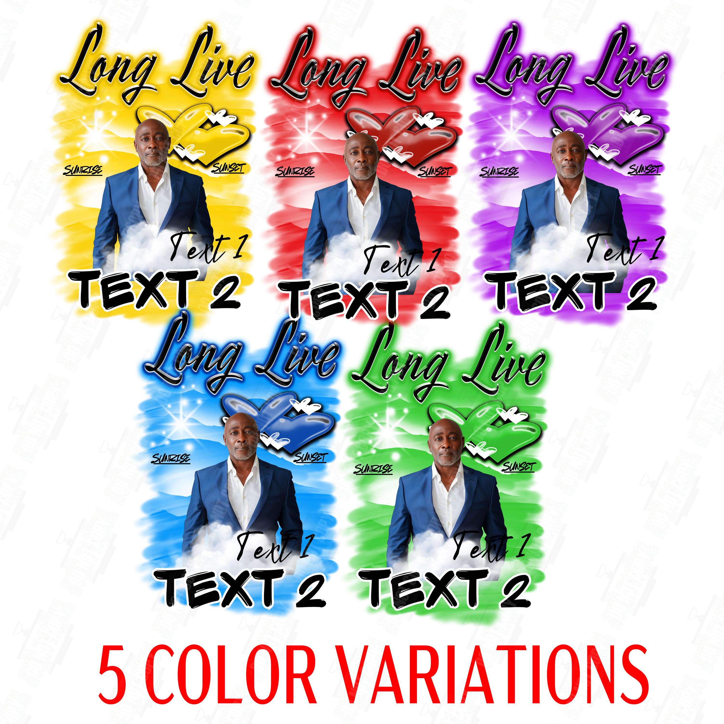 Long Live Editable Canva Template | Instant Download | Customizable ...