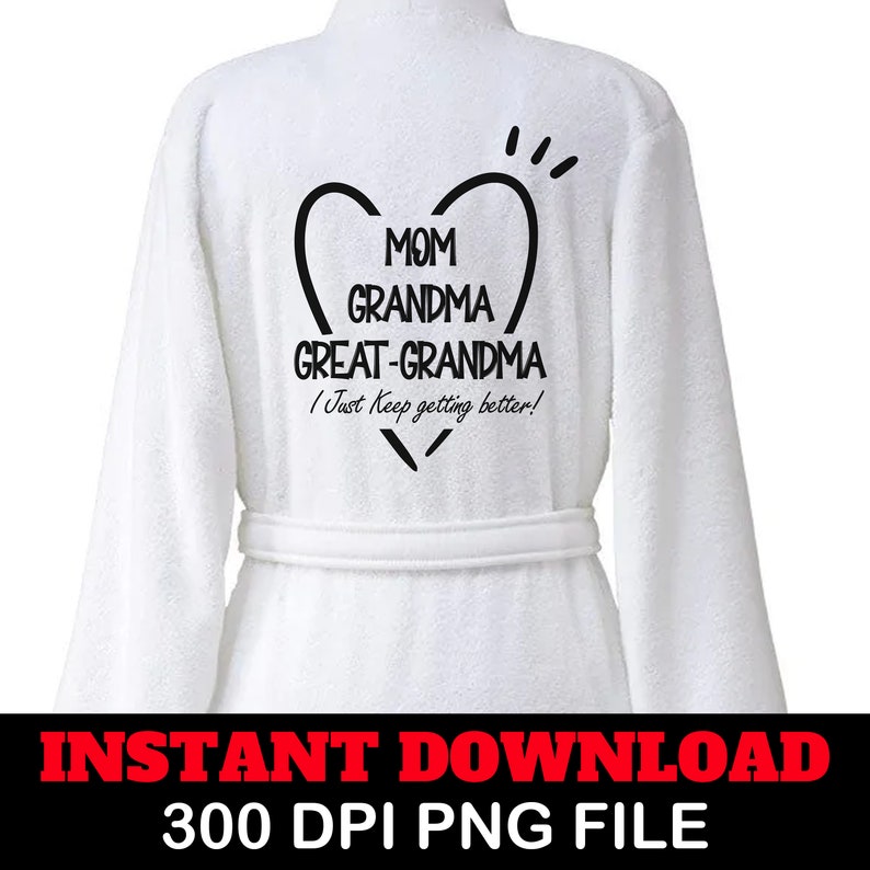 Mom, Grandma, Great-grandma PNG. Generations of Love SVG. Family Legacy ...