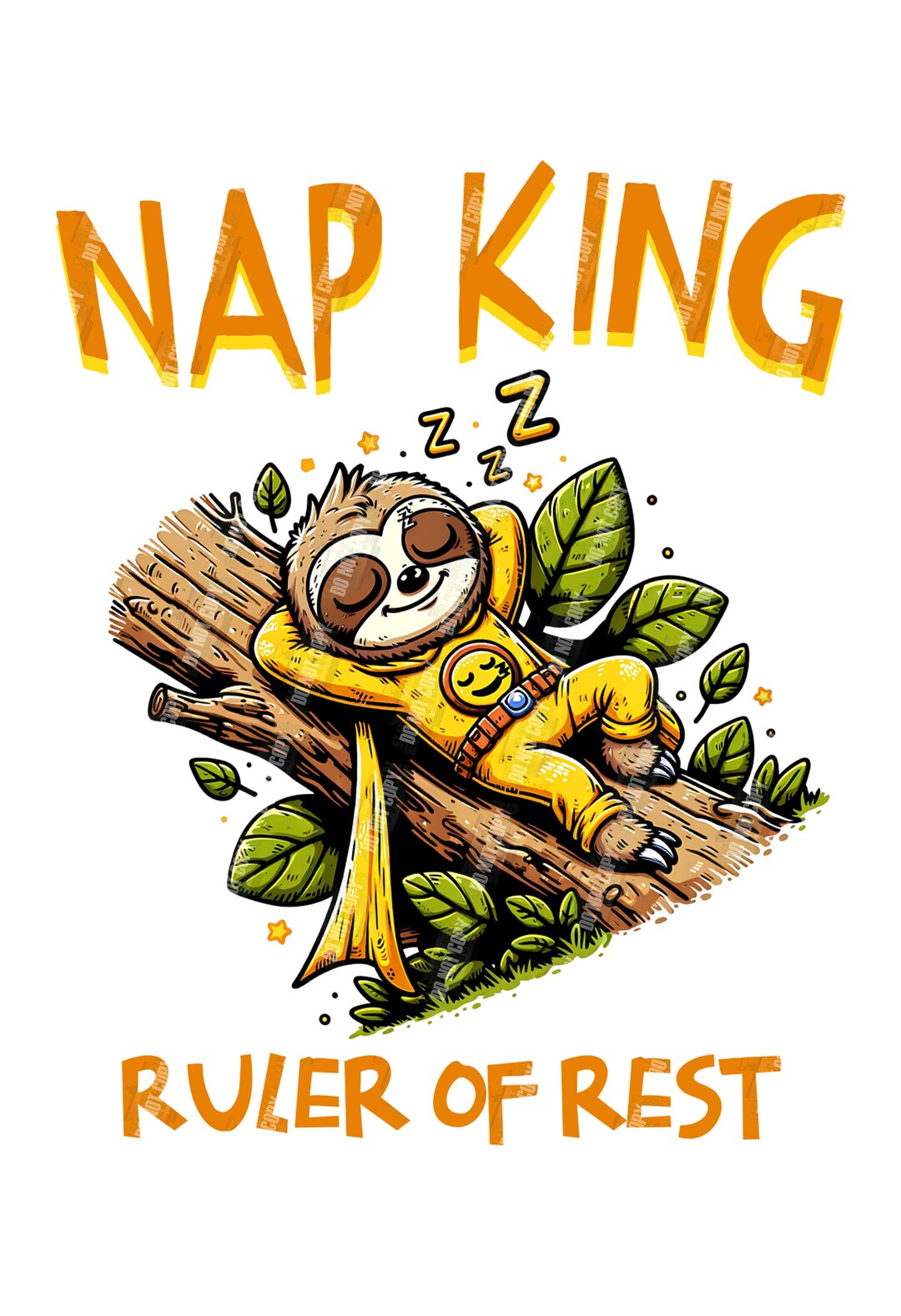 Nap King Ruler of Rest PNG - Funny Father's Day Digital Art - Etsy