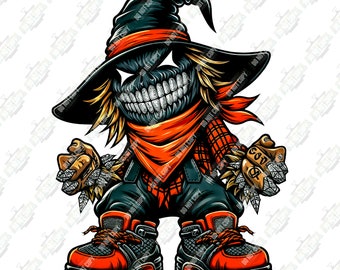 Beware of the Nightmare Child PNG - Creepy Halloween Digital Art for ...