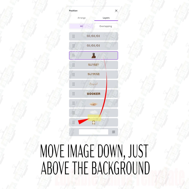 Rest in Peace Editable Canva Template Instant Download Customizable ...