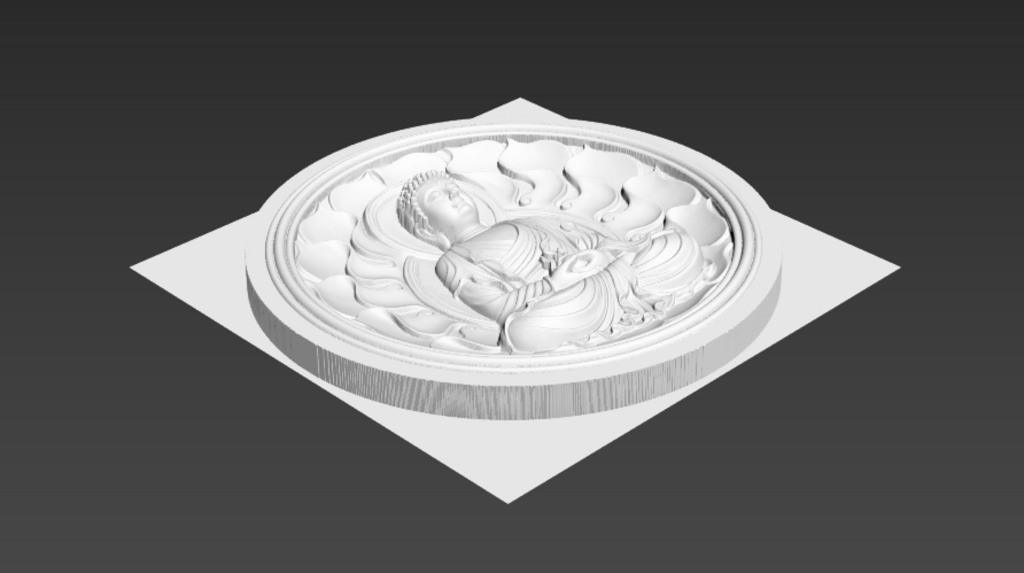 Buddha 3d Stl Model Cnc Router Engraver Artcam Aspire Cnc Files